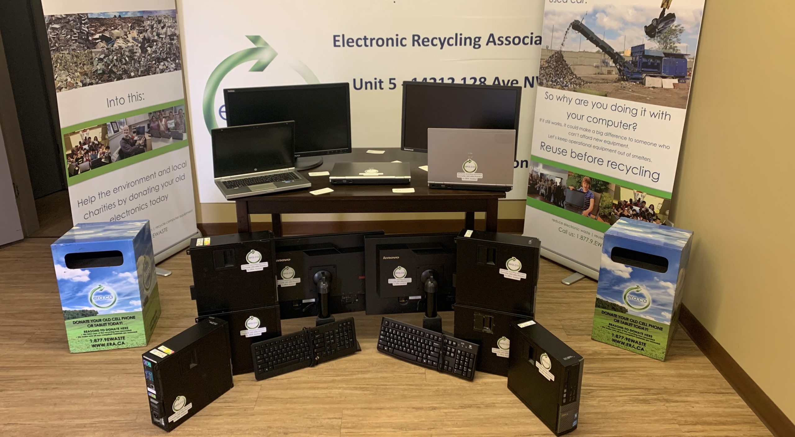 MLA David Shepherd Helps Donate Technology to the Oliver Centre - ERA