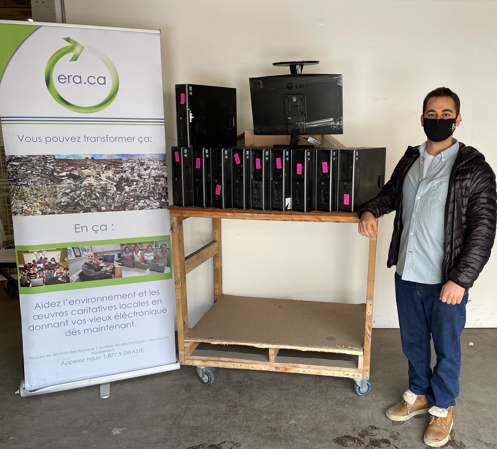 ERA Donates 10 Computers to Explorations Learning in Montreal