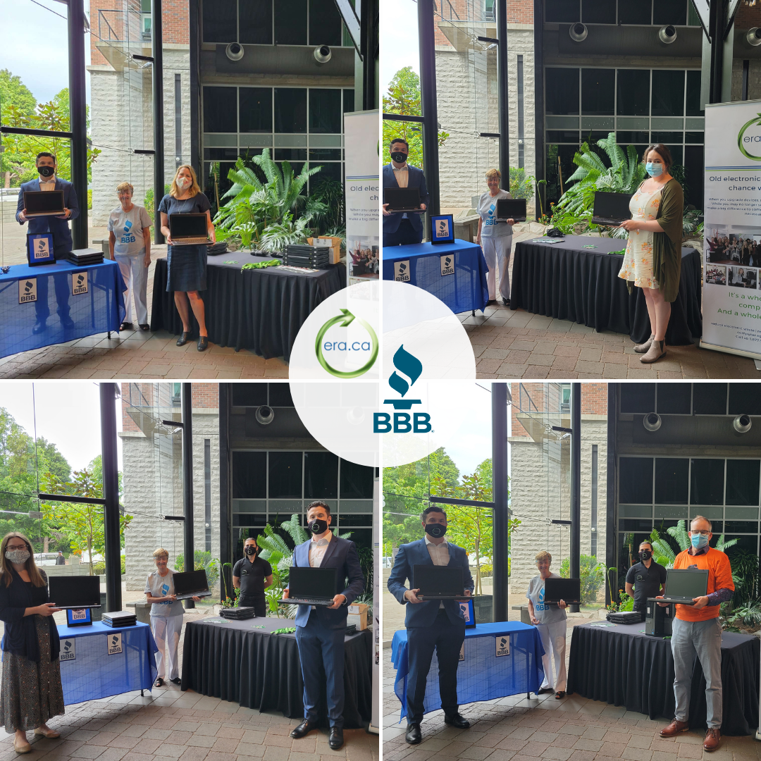 Victoria BBB and ERA Donate 25 Devices to Organizations in Need