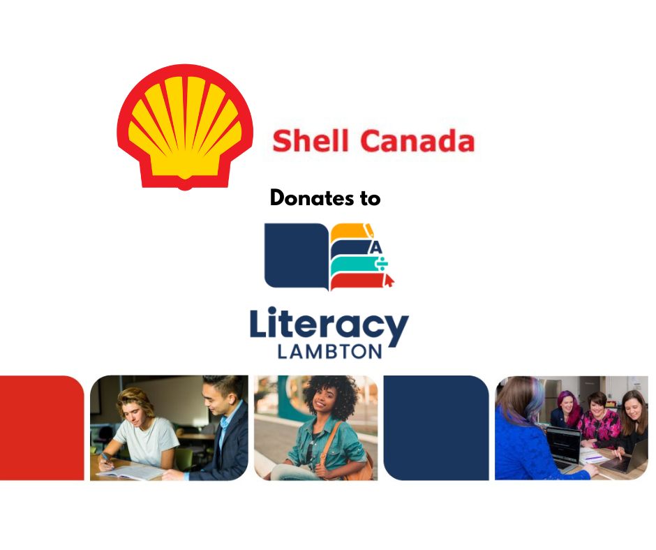 Shell Canada & ERA Donates 10 Laptops to Literacy Lambton