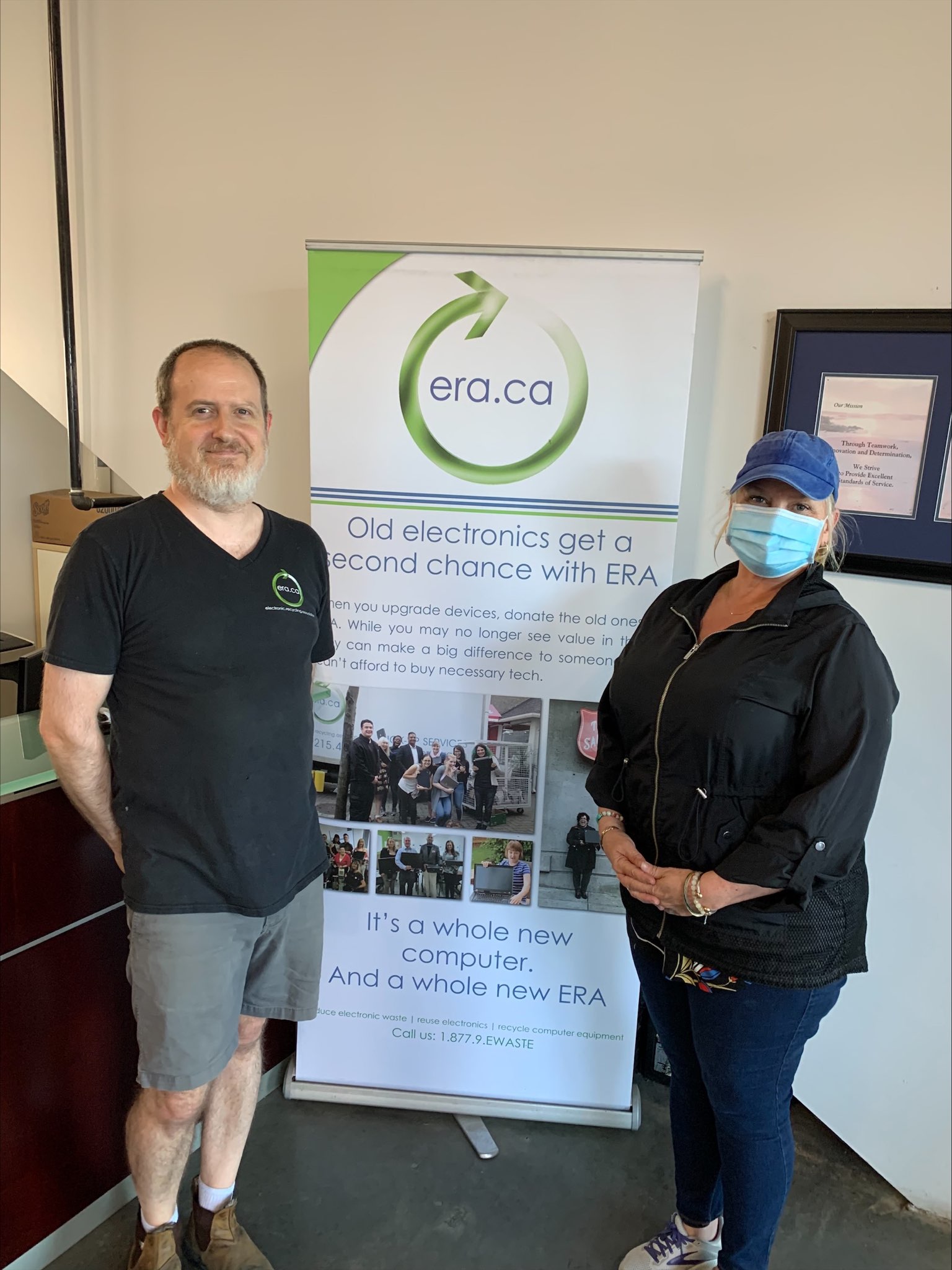 North Surrey Learning Centre is Gifted with 5 Laptops