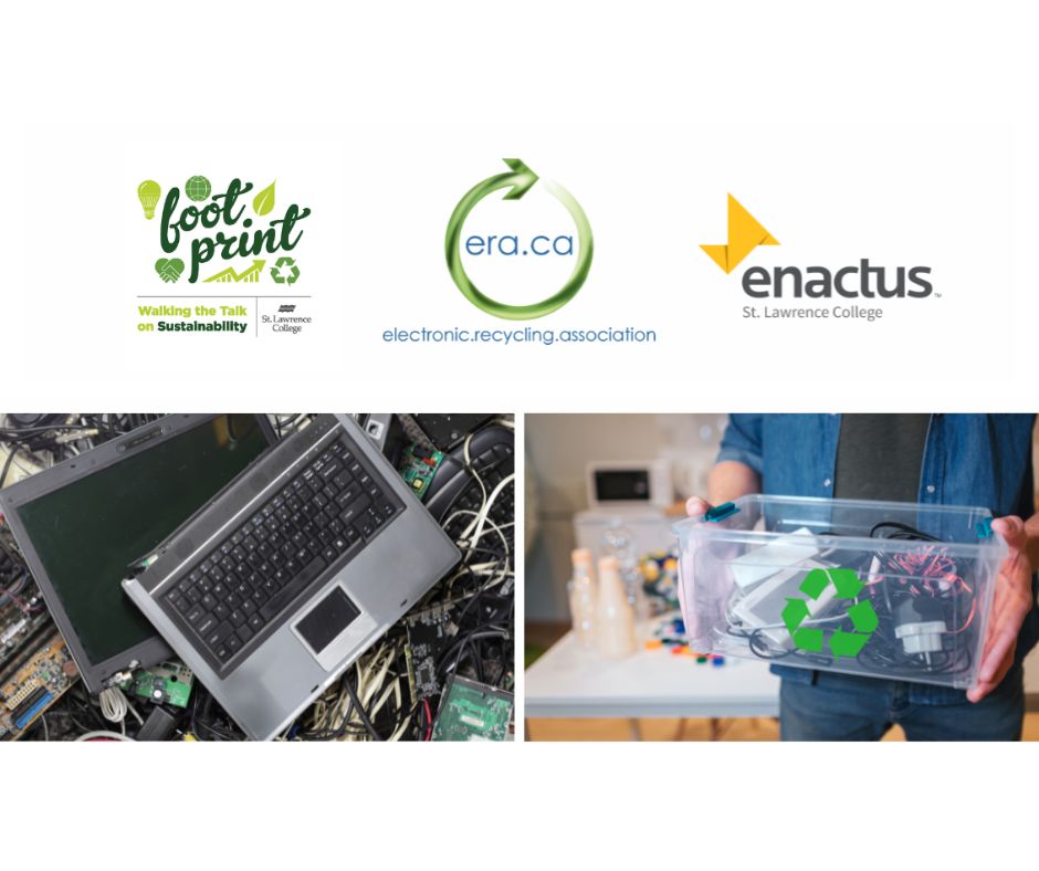 St.Lawrence College E-waste Drive in Kingston Ontario