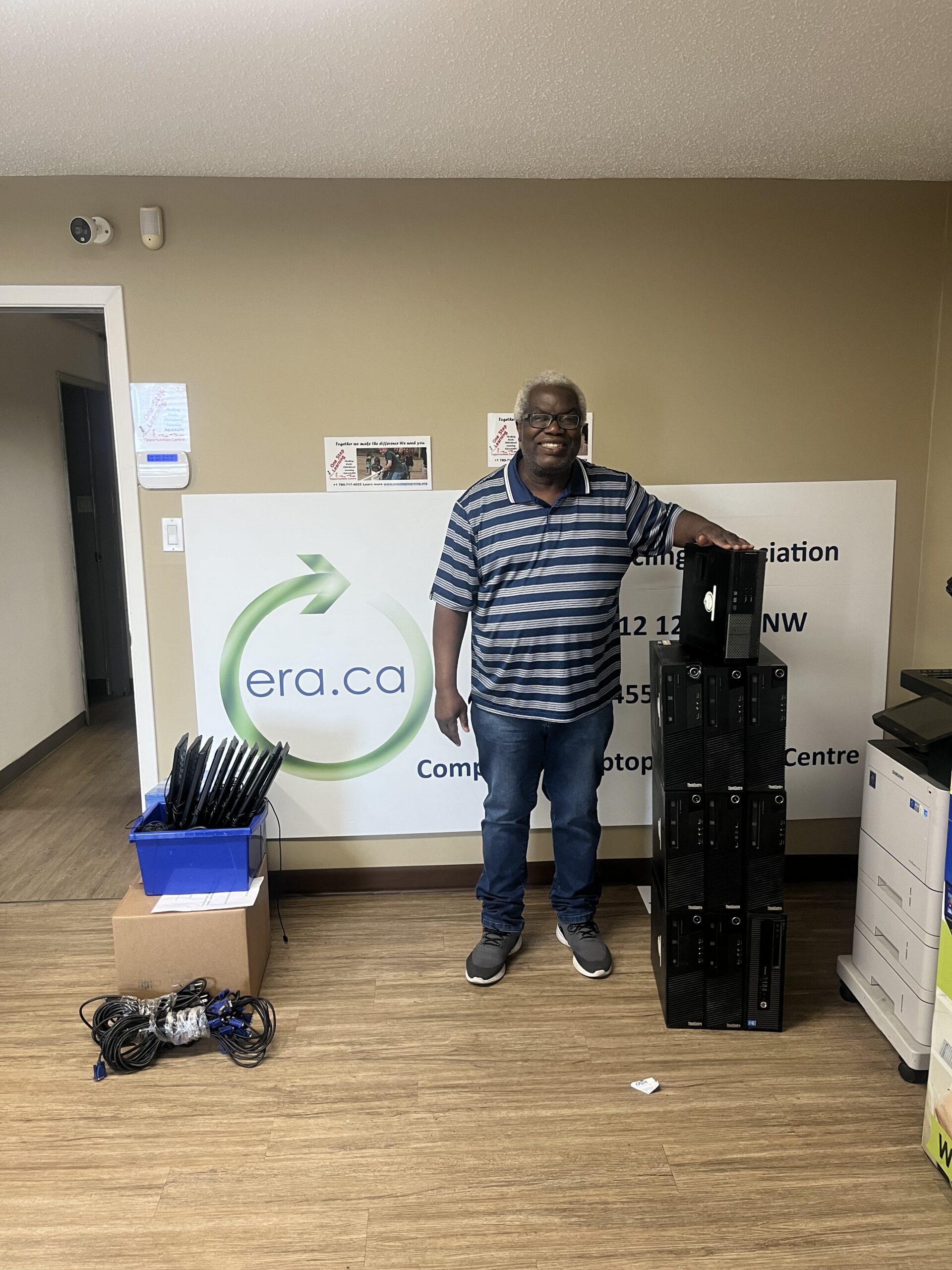 ERA Donates Computers to OSL Centre in Edmonton