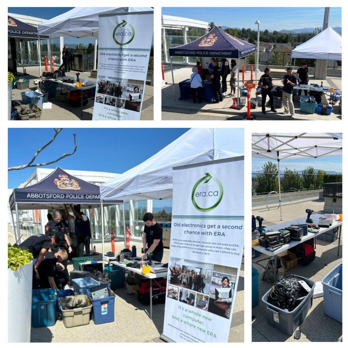 ERA and Abbotsford Police Lead E-Waste Recycling Initiative