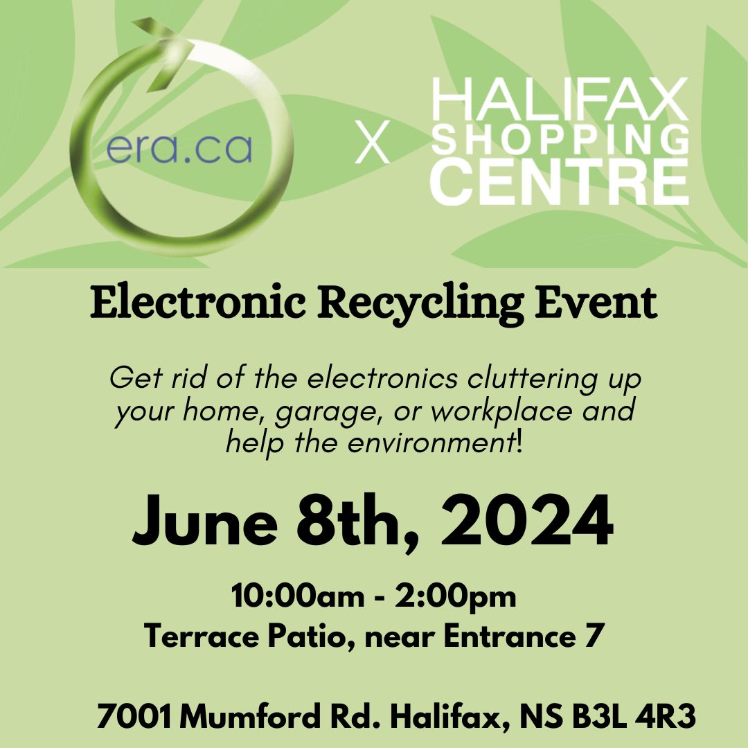 Join the Electronic Recycling Event at Halifax Shopping Centre on June ...