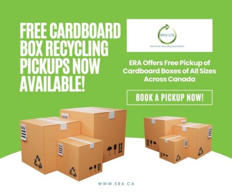 Free Cardboard Box Recycling Pickups Now Available with ERA