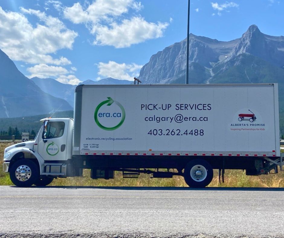 Electronics Recycling Pickups in Calgary and Surrounding Areas